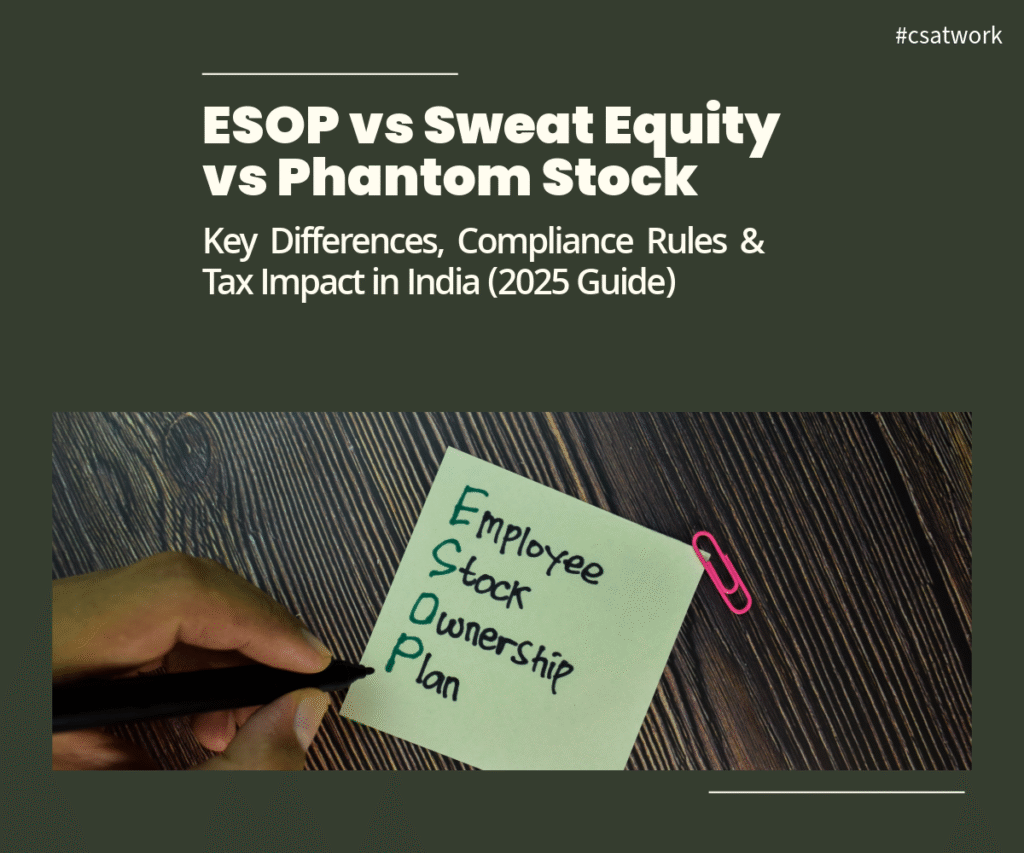 ESOP in India — Practical Guide to Design, Compliance & Exit