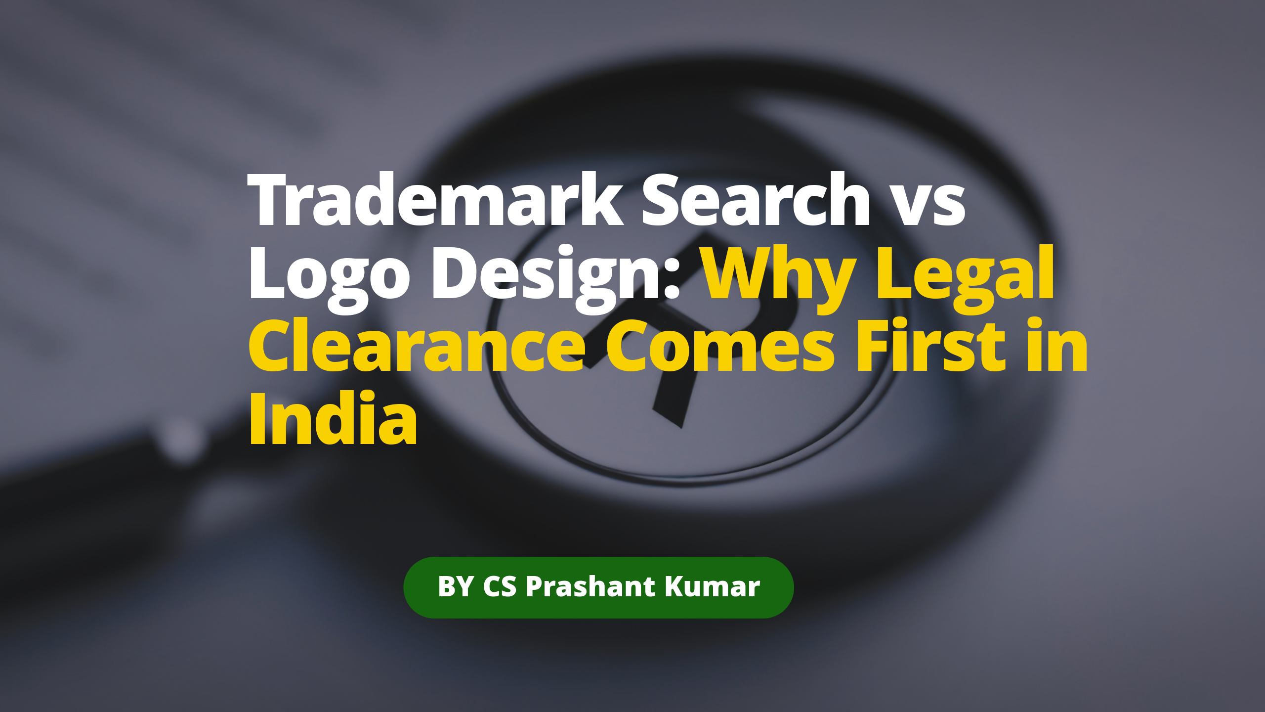 Why Trademark Searches Matter More Than Logo Design in India